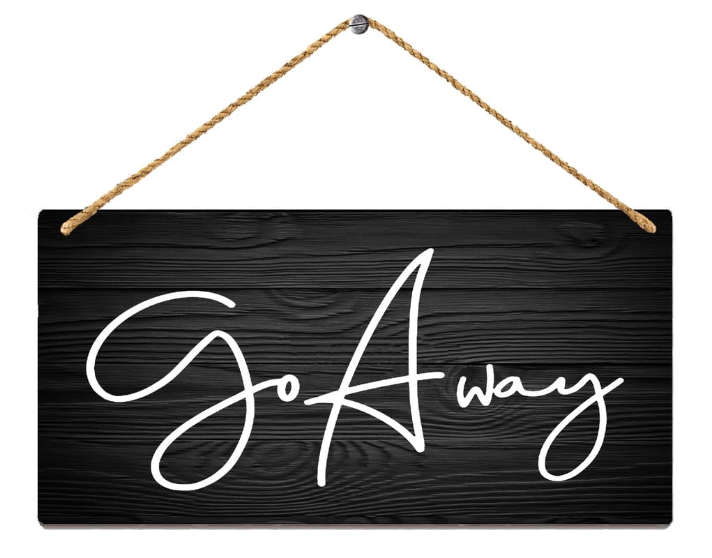Rustic Wooden Door Hanging Wall Art Sign Welcome Sign Welcome Sign Go ...