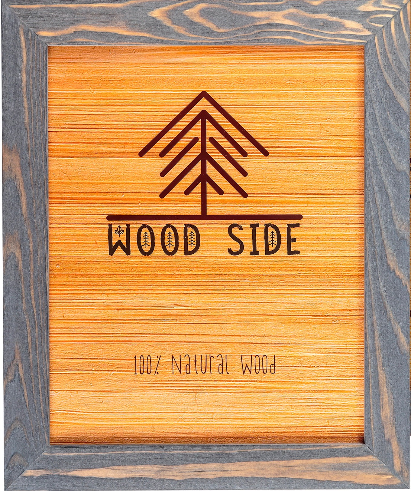 Walmart Rustic 12x16 Wooden Poster Frame - Natural Eco Distressed Wood ...