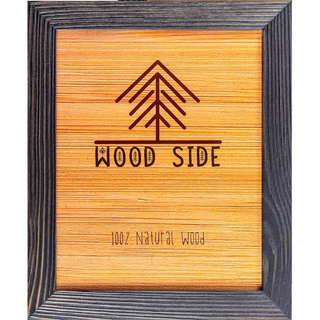 Rustic Wooden Poster Picture Frame 16x20 - Natural Solid Eco Distressed ...