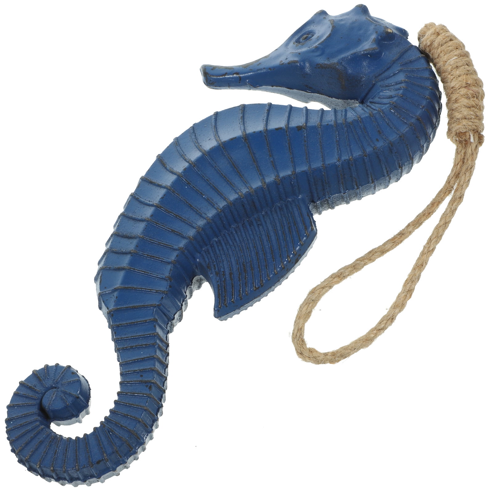 Rustic Wooden Seahorse Wall Decor Mediterranean Theme Nautical Hanging ...