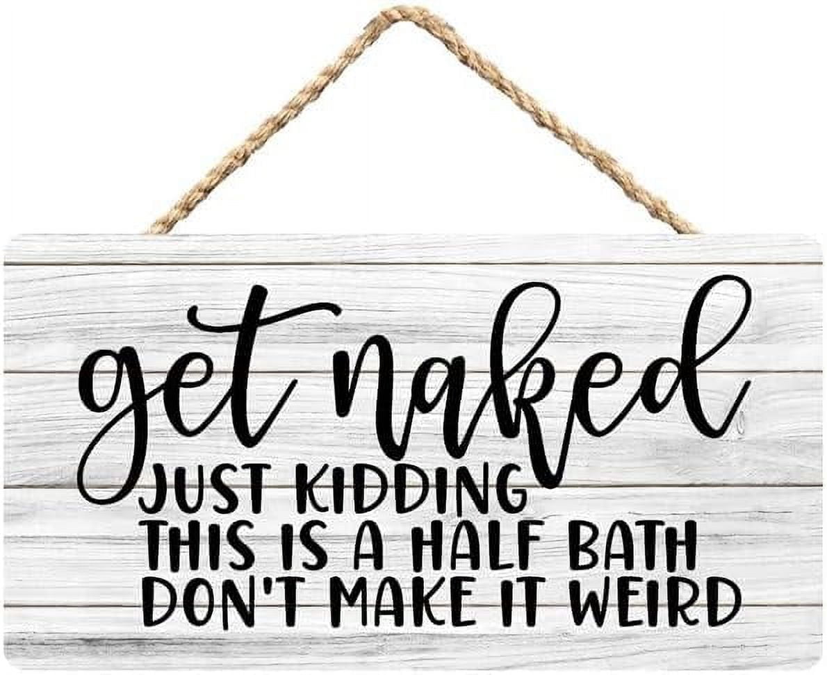 Just Kidding Sign