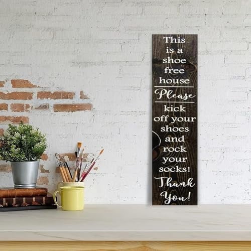 Rustic Wooden Signs Your Socks I No Shoes I Front Door I Porch Sign I ...
