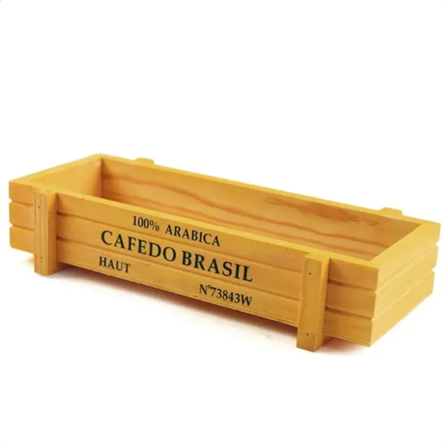 Rustic Wooden Succulent Plant Bed Pot Window Box Garden Planters Flower ...