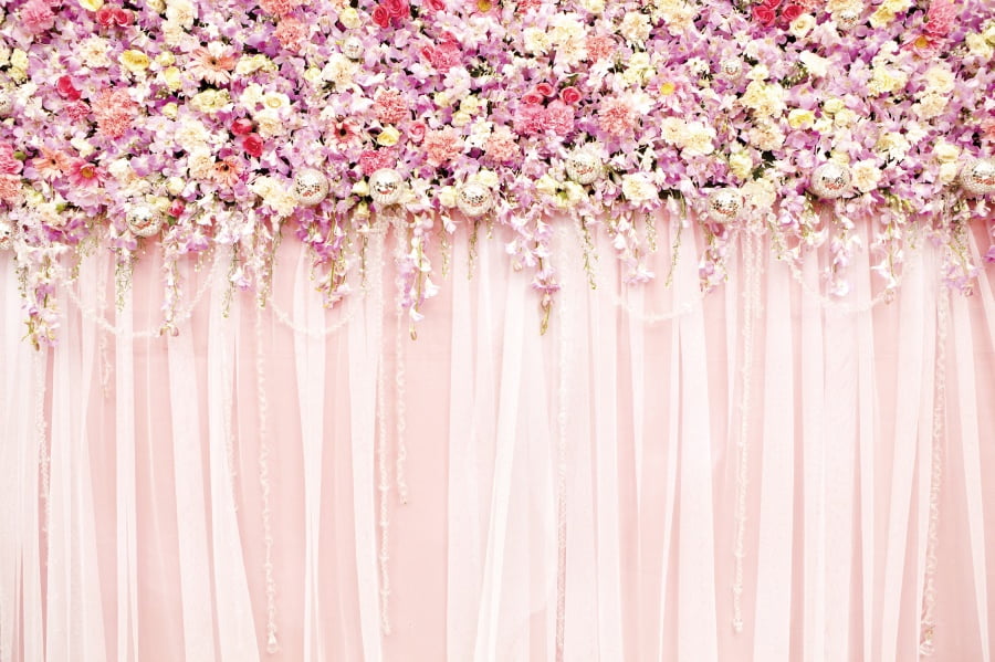 Rustic Wooden Wall Backdrop Mr & Mrs Wedding Backdrops Flowers Baby ...