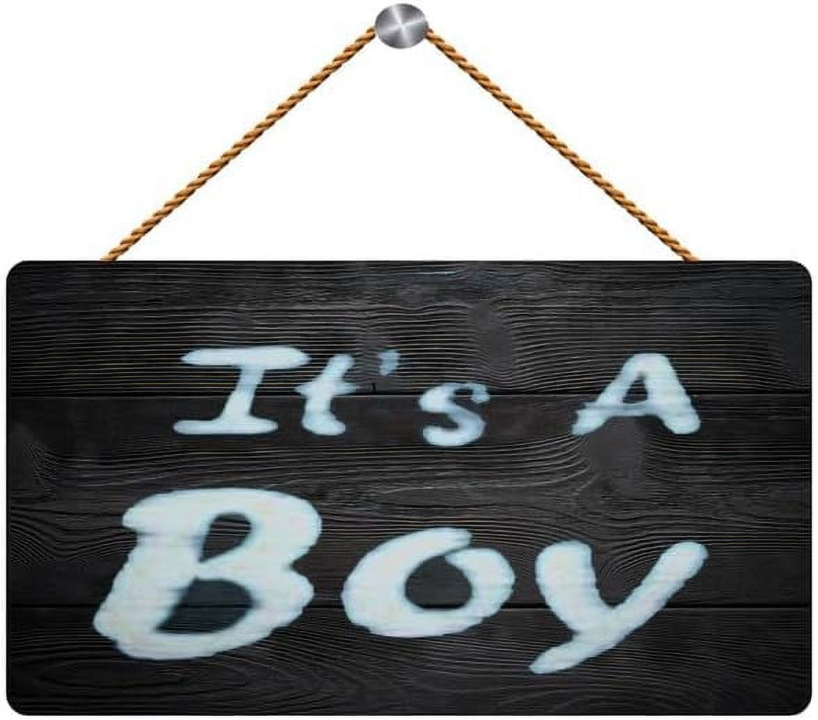 Rustic Wooden Wall Plaque ItS A Boy Wood Sign Nursery Baby Shower ...