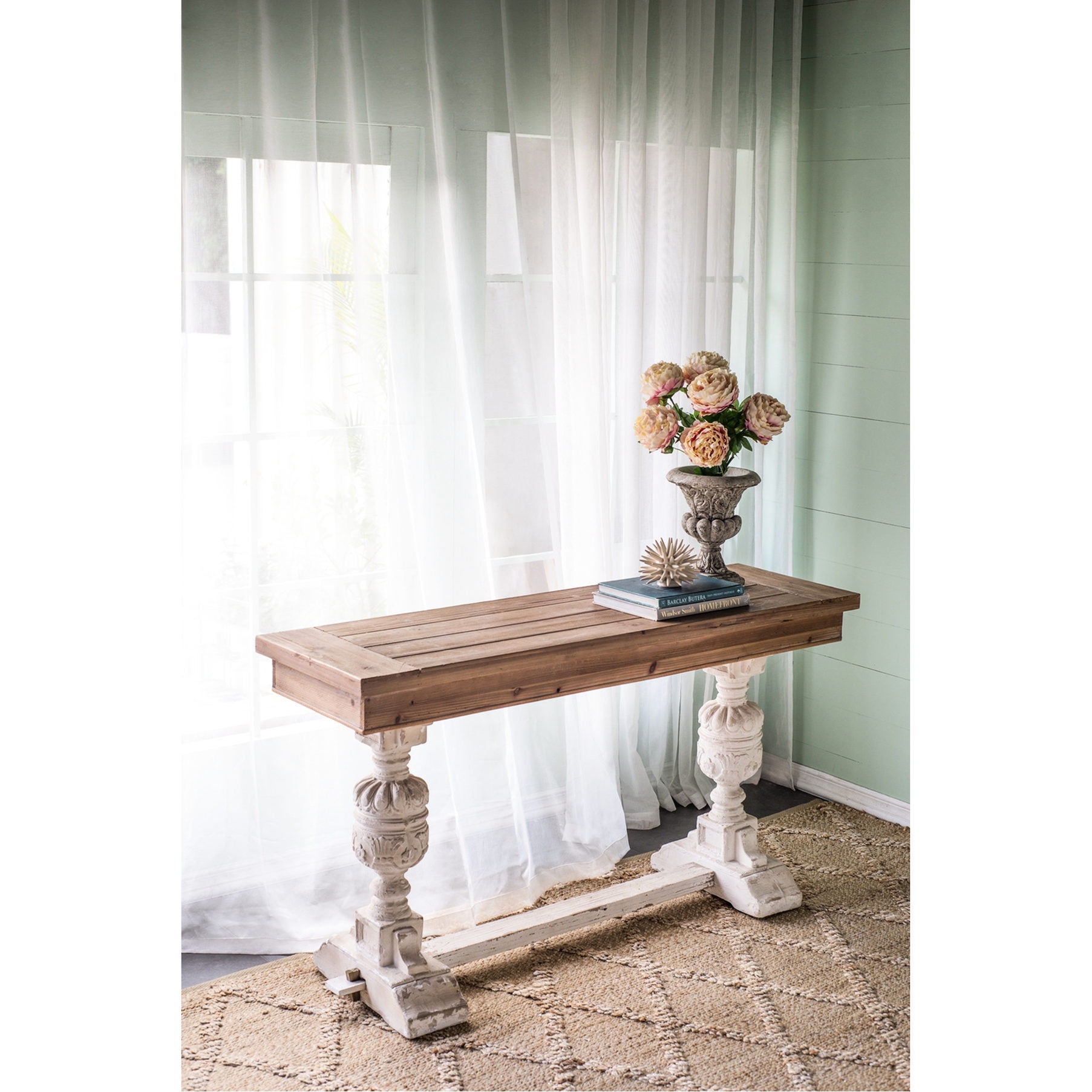 Rustic buffet for living space / Made of solid wood and MDF / Vintage ...