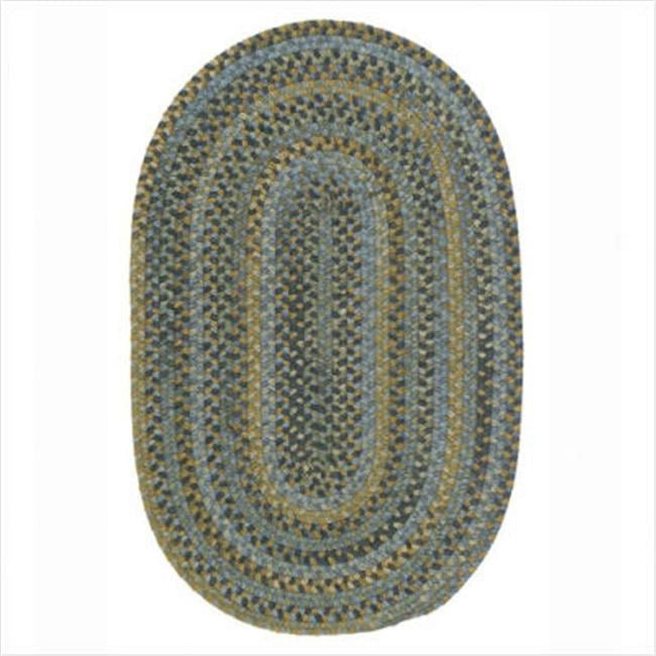 Rustica Rustica - Whipple Blue 9 ft. round Rug - Walmart.com