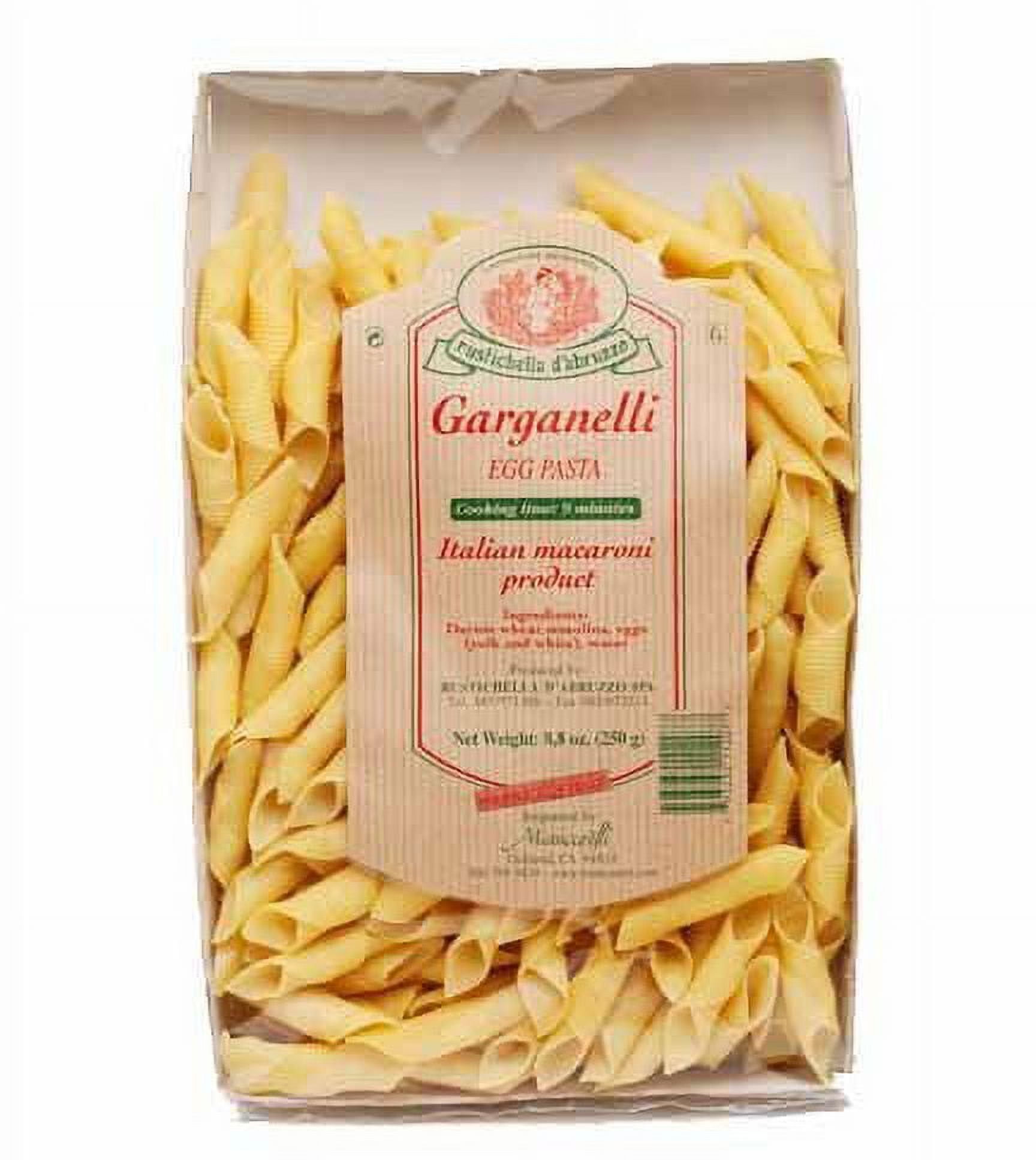 Rustichella d'Abruzzo Egg Garganelli 8.8 oz - Walmart.com