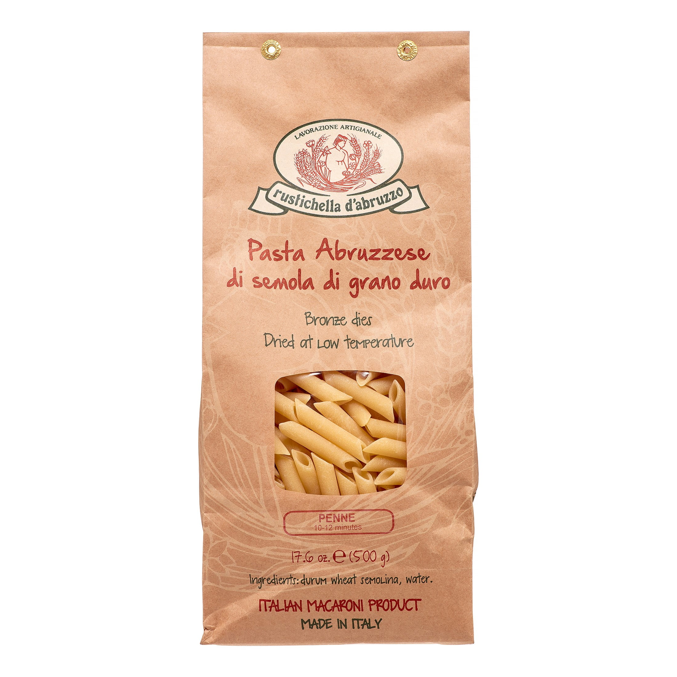 Rustichella d'Abruzzo Penne Pasta, 17.5 Oz - Walmart.com