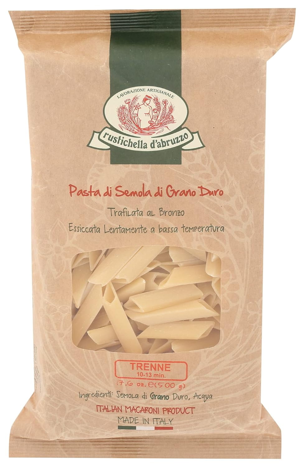 Rustichella d'Abruzzo Trenne Dry Pasta - Walmart.com