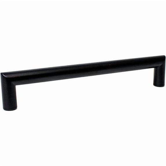 Rusticware 942BLK 7 in. Center Modern Round Cabinet Pull - Black ...