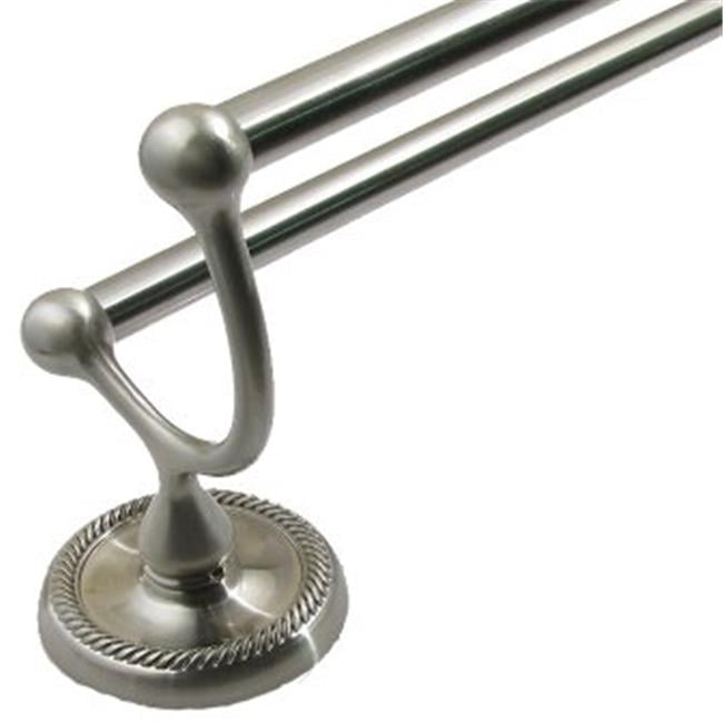 Rusticware 8122SN Riverside Satin Nickel 24 In. Double Towel Bar - Walmart.com