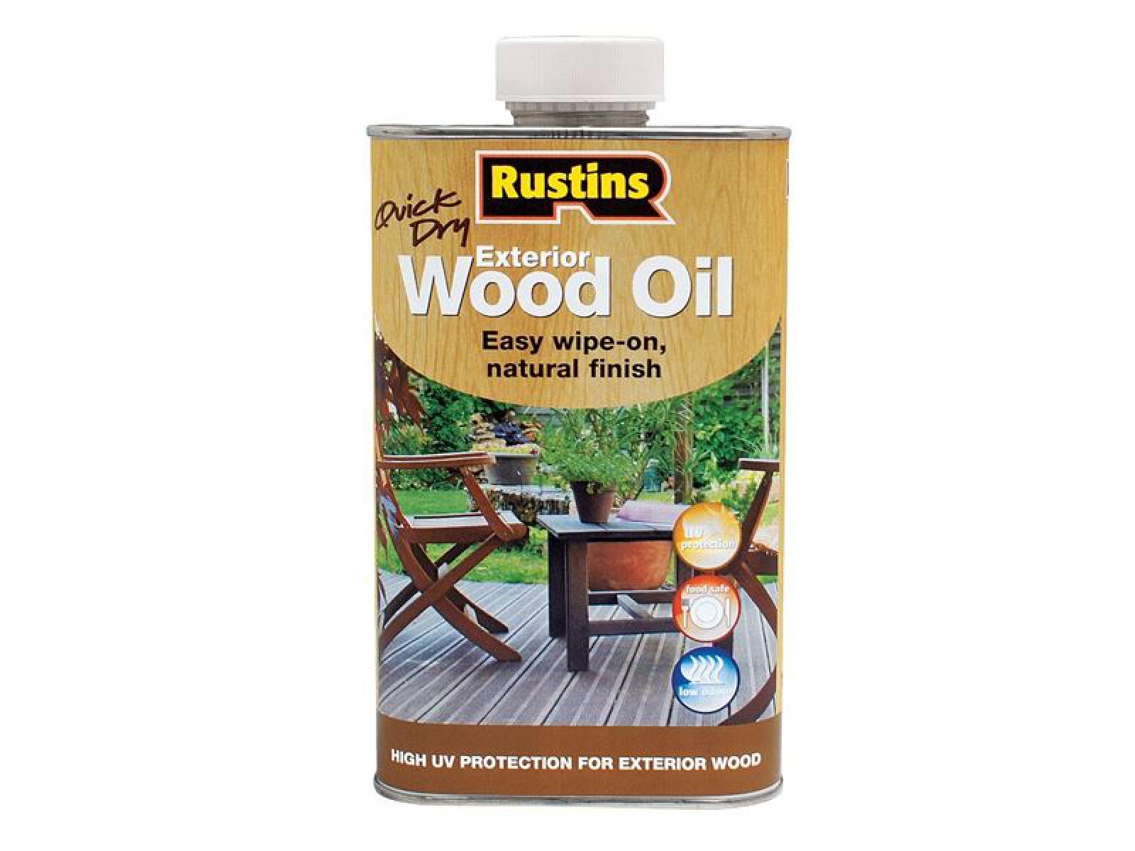 Rustins - Exterior Wood Oil 500ml - Walmart.com