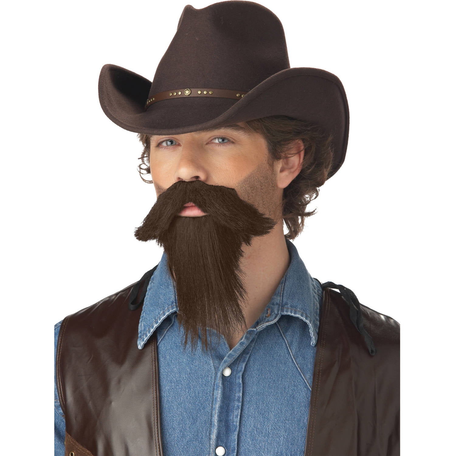 Rustler Full Goatee Adult Halloween Accessory - Walmart.com