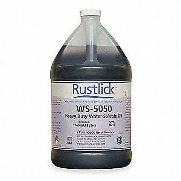 Rustlick 74016 WS-5050 Cutting and Grinding Fluid, 1 Gallon Round ...