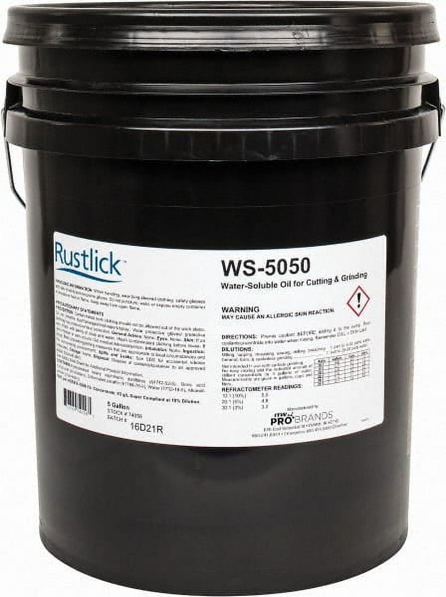 Rustlick Rustlick WS-5050 5 Gal Pail Cutting & Grinding Fluid - Walmart.com