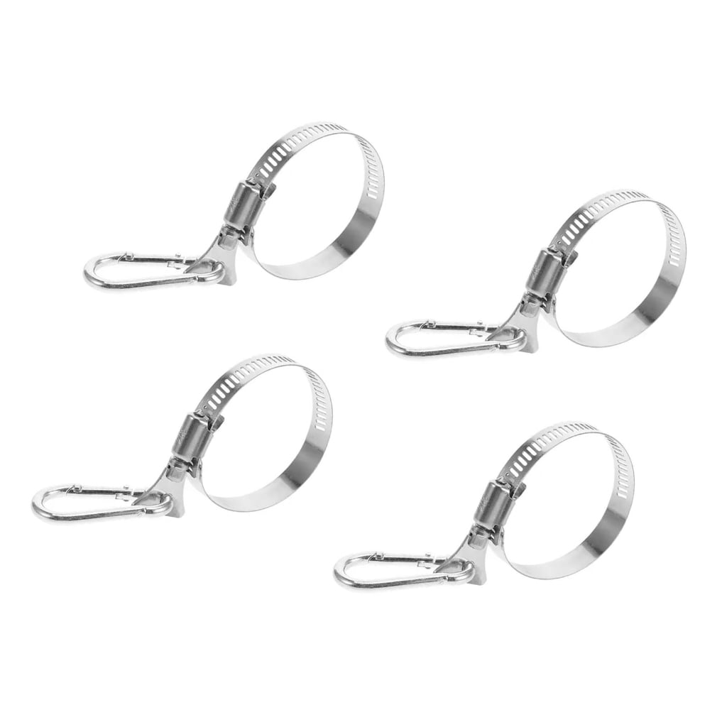 Rustproof Adjustable Flag Holder Rack Clamp With Heavy Duty Grip For ...