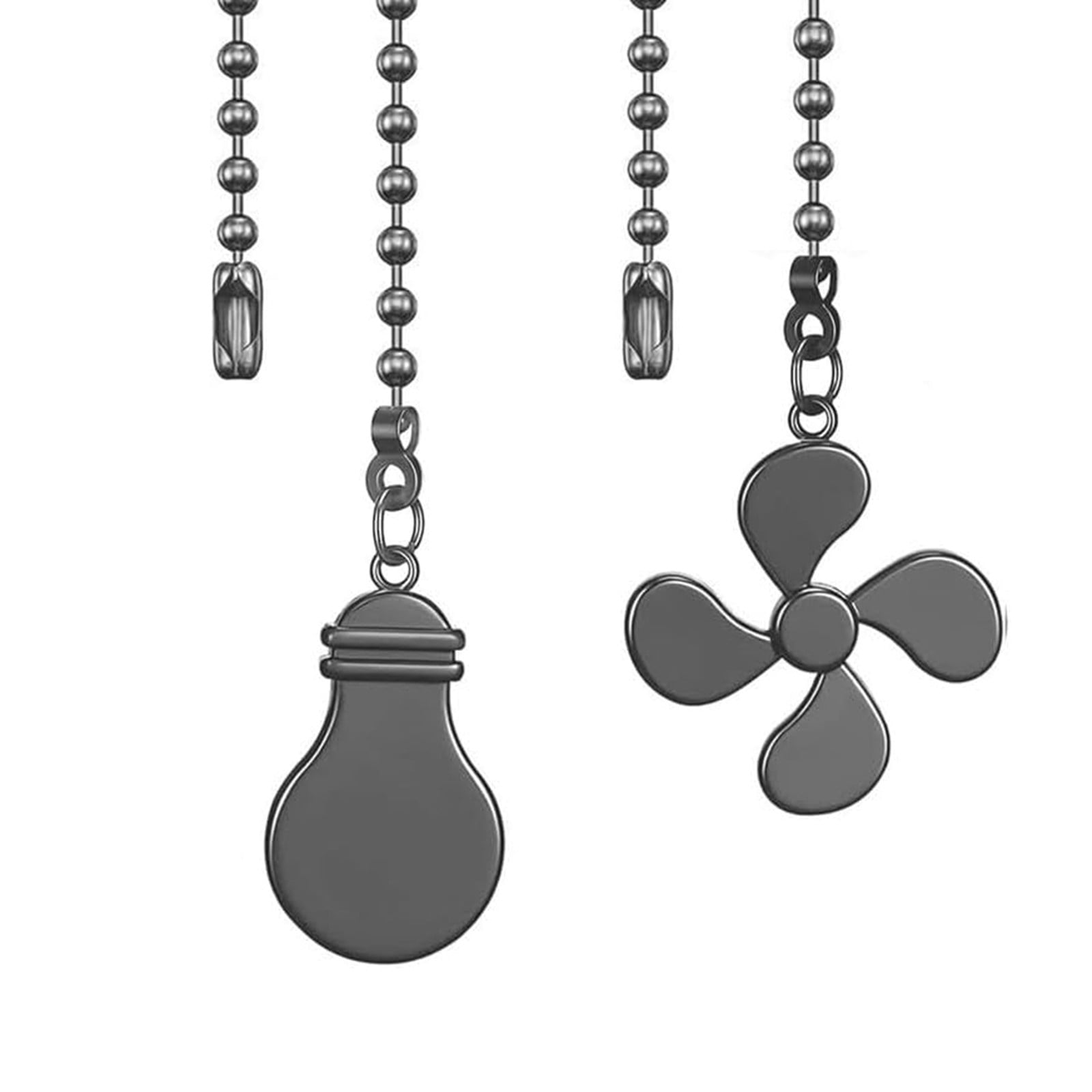 Rustproof Finish Ceiling Fan Pull Chain Extender, Decorative Zipper ...