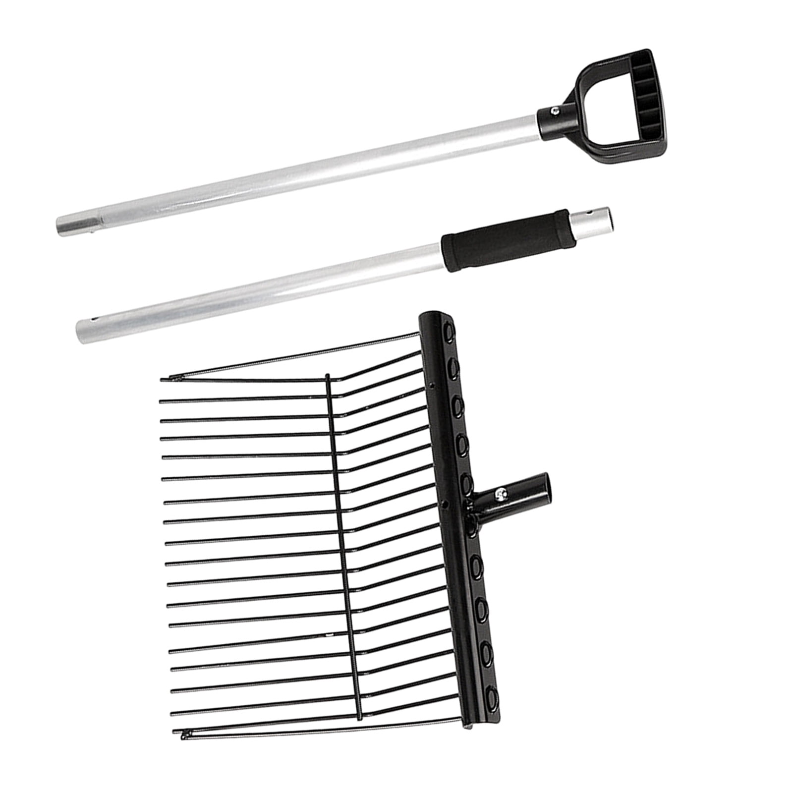 Rustproof Heavy Duty Hay Pitches Fork Strong Construction Metal Horse ...