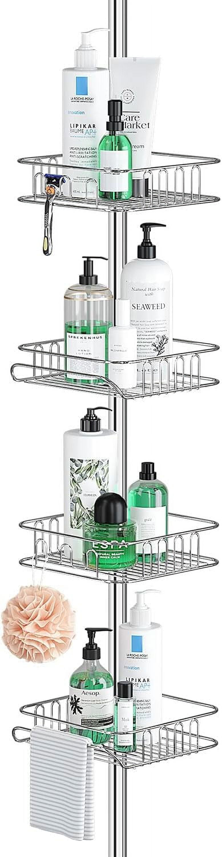 Rustproof Shower Caddy Corner and Shower Organizer Corner for Bathroom ...