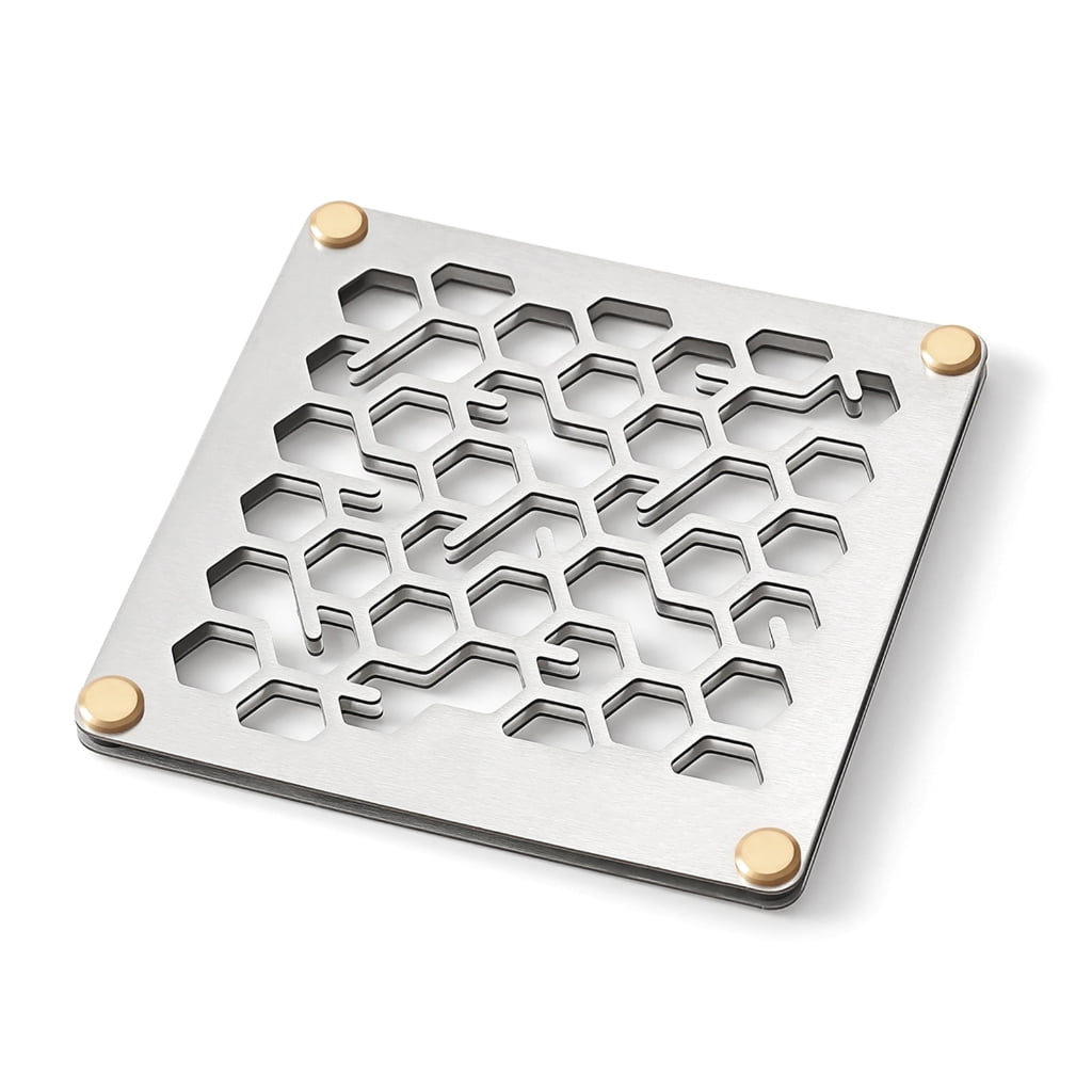 Rustproof Stainless Camping Trivet Design with Double Layer Airflows ...