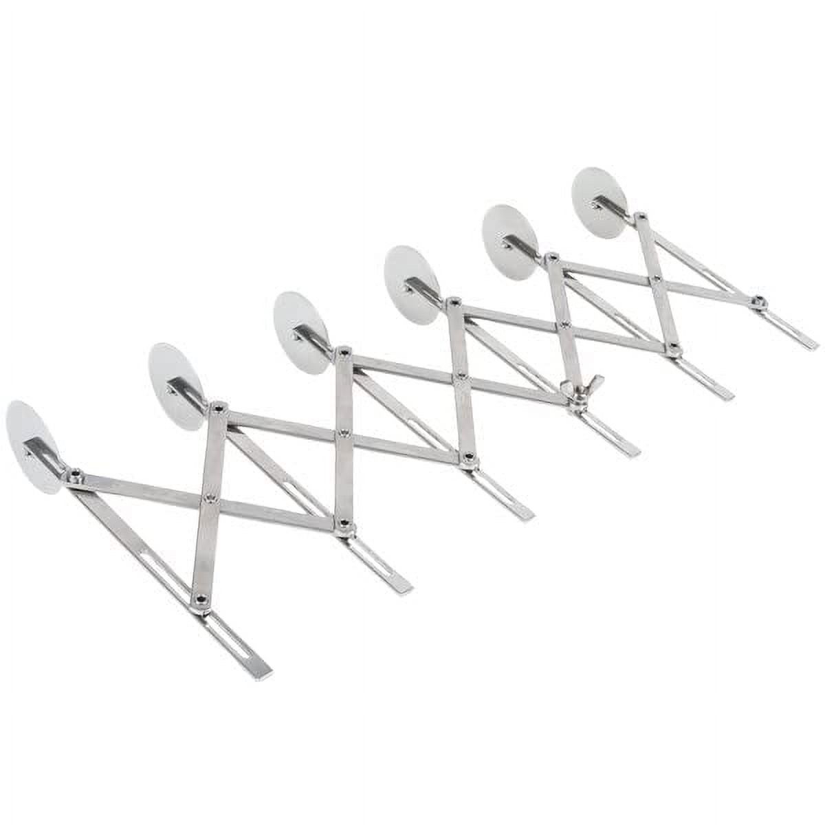 Rustproof Stainless Steel 6-Wheel Dough Divider Adjustable Pastry ...