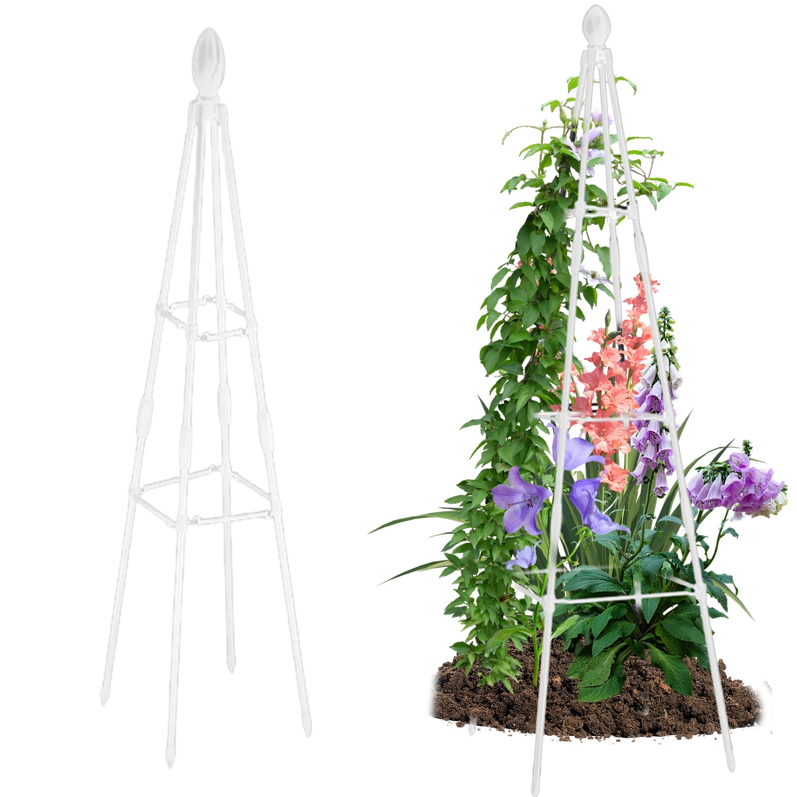 Rusts Resistant Bonsais Fixing Rod Garden Plant Support Pile Adjustable ...