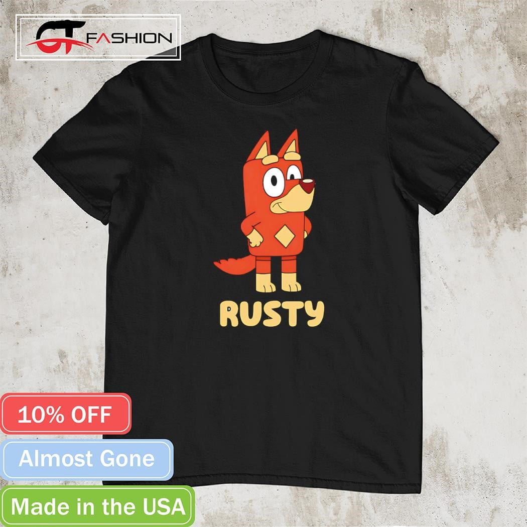Rusty Bluey Friend Cartoon shirt - Walmart.com