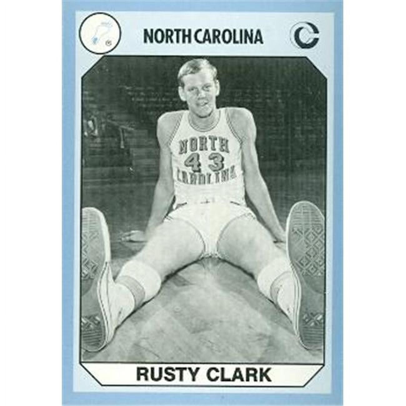 Rusty Clark Basketball Card (North Carolina) 1990 Collegiate Collection ...