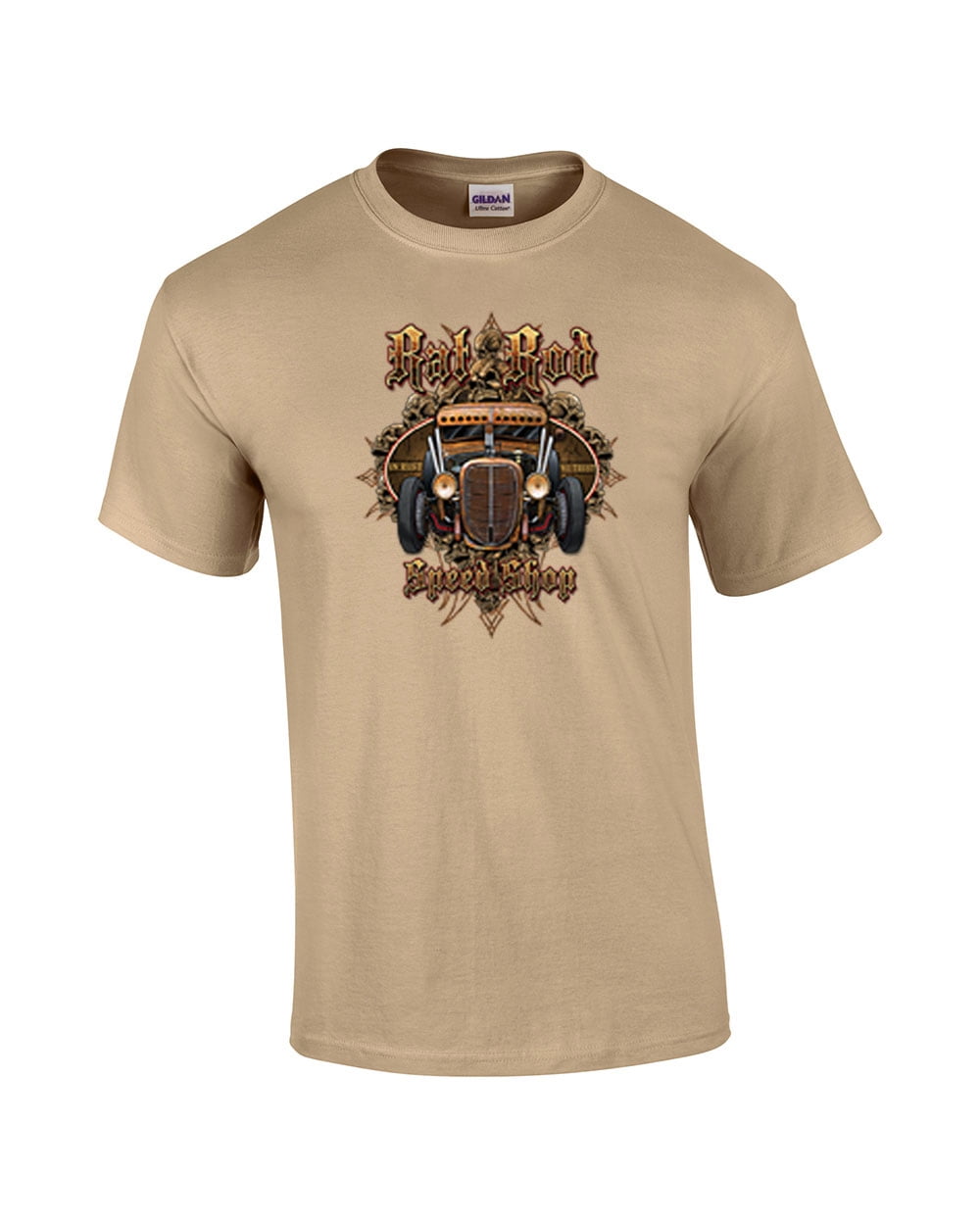 Rusty Rat Rod Speed Shop Short Sleeve T-shirt Auto Automobile Racing ...