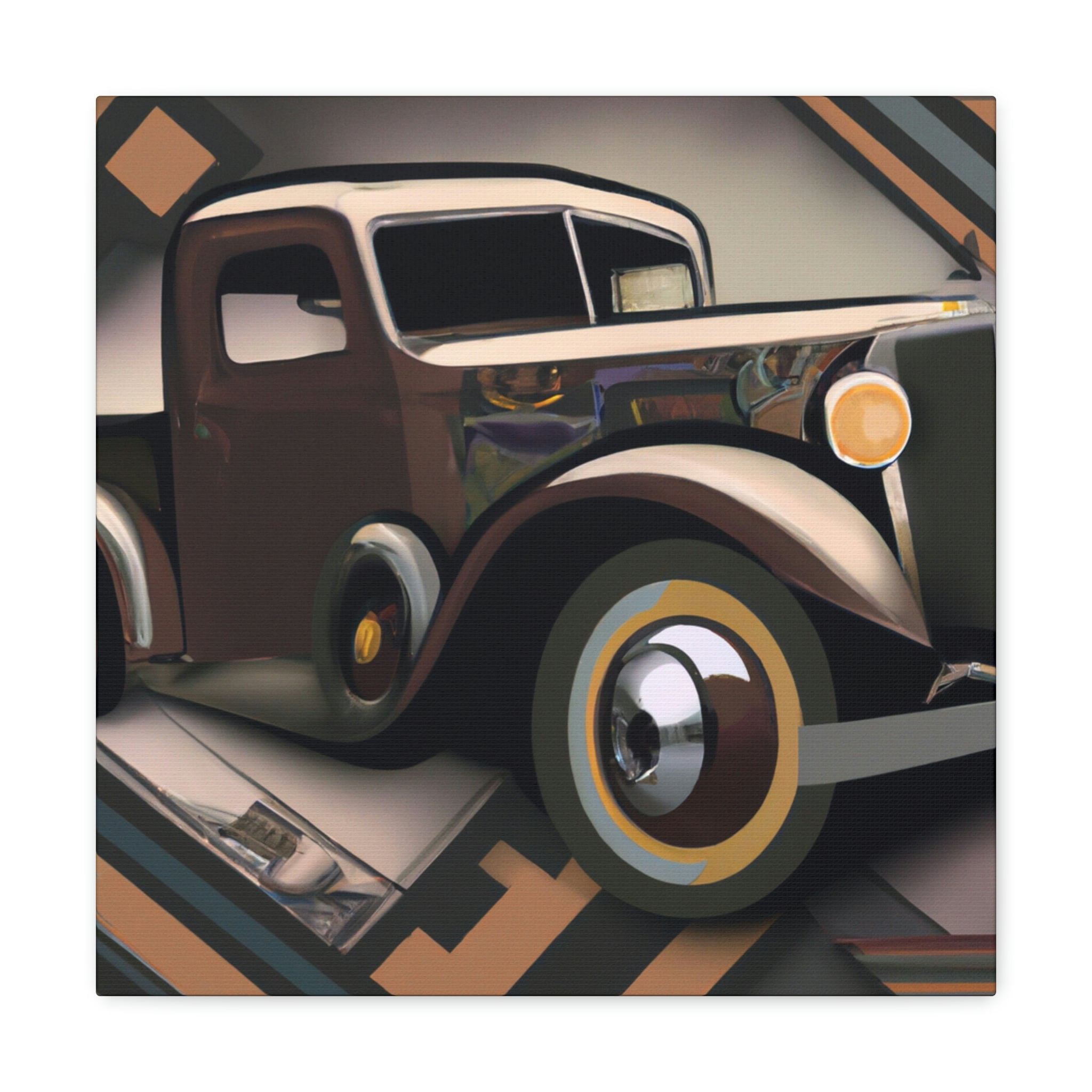 "Rusty Relics Relive Roaring". - Canvas - Walmart.com