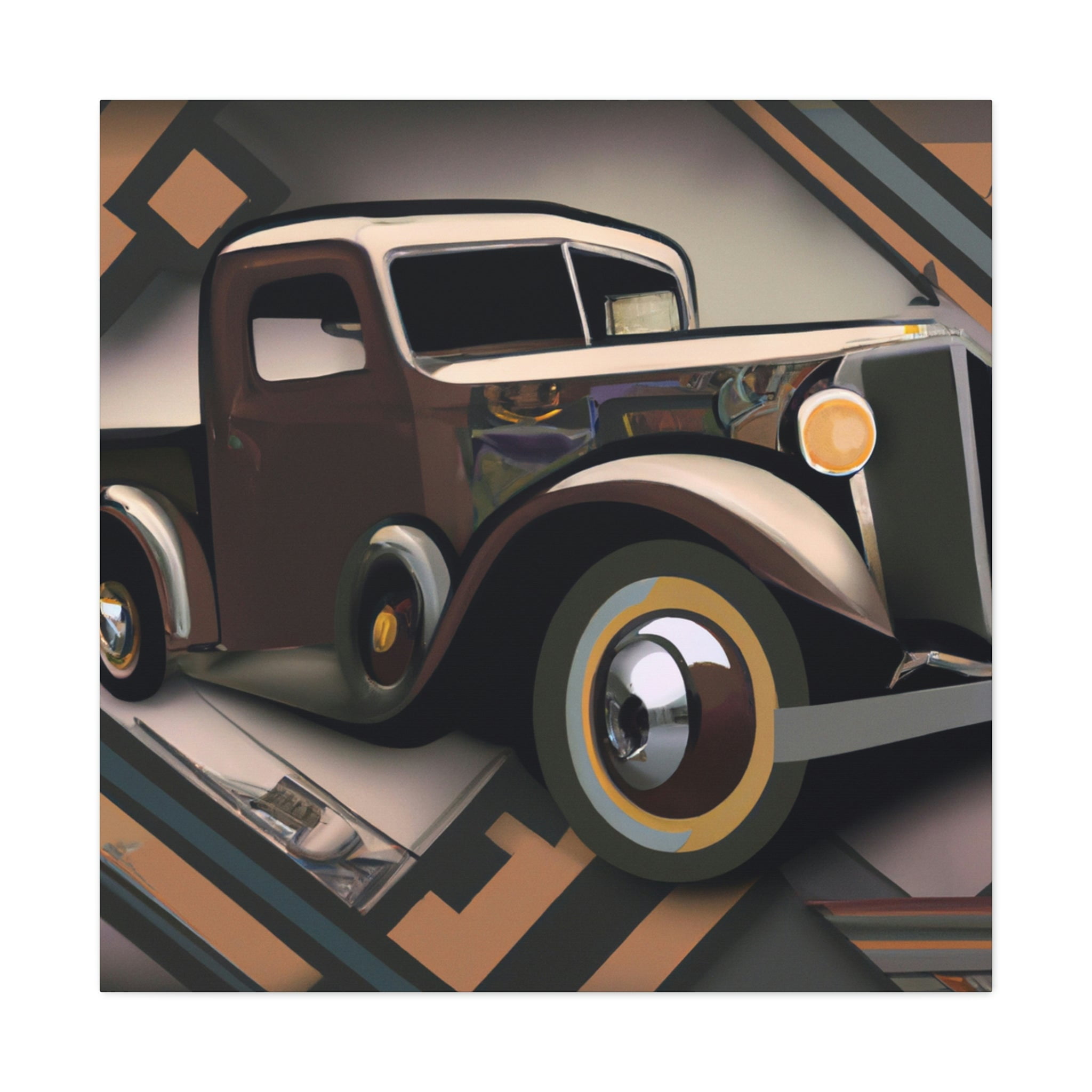 "Rusty Relics Relive Roaring". - Canvas - Walmart.com