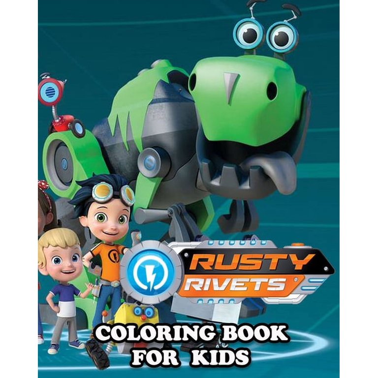 rusty rivets coloring pages
