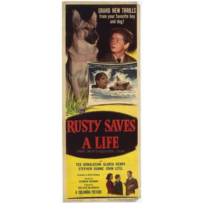 Rusty Saves a Life Movie Poster - 27 x 40 in. - Walmart.com