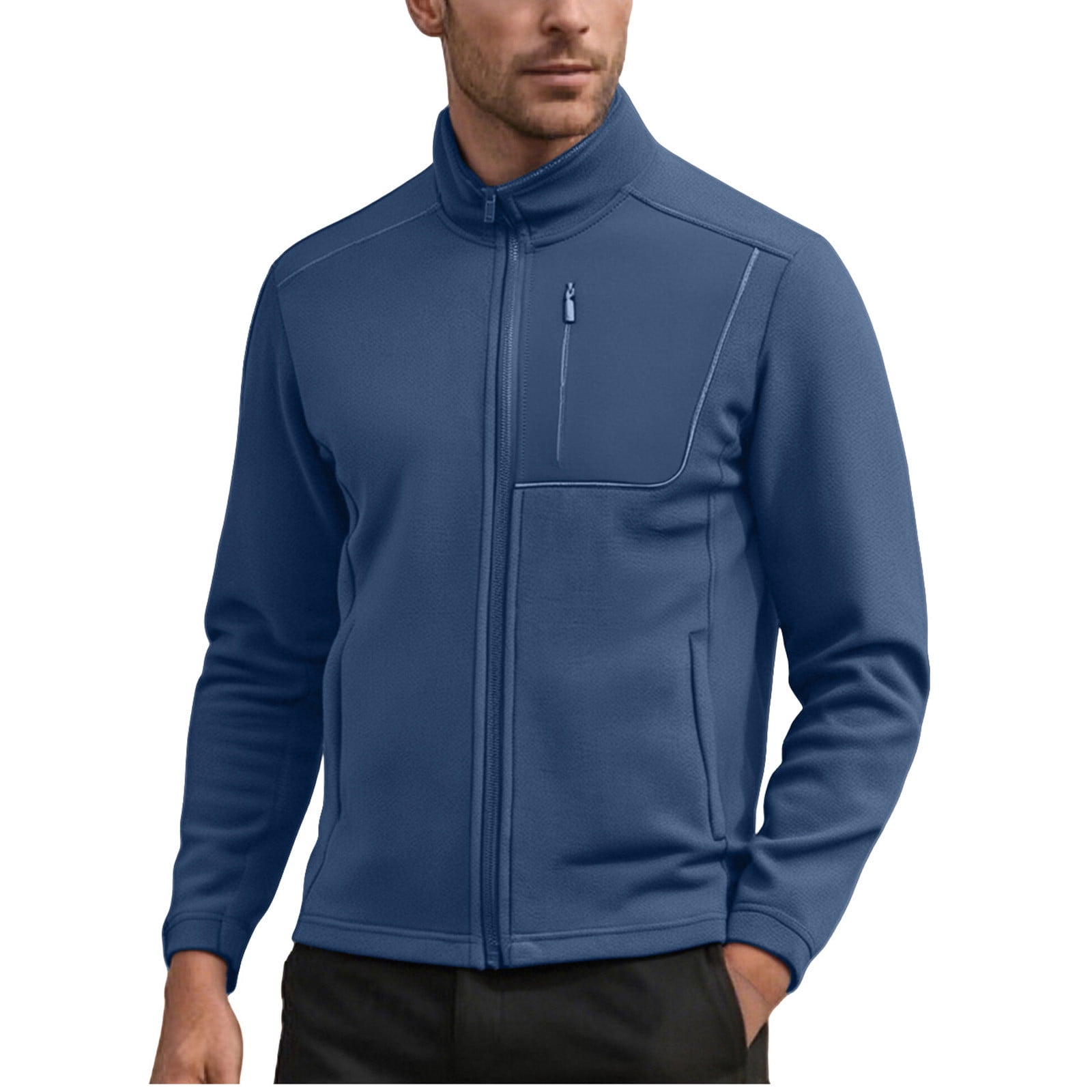 Rutainlusire Fall Winter Mens Fashion Solid Color Comfy Jackets 2025 ...