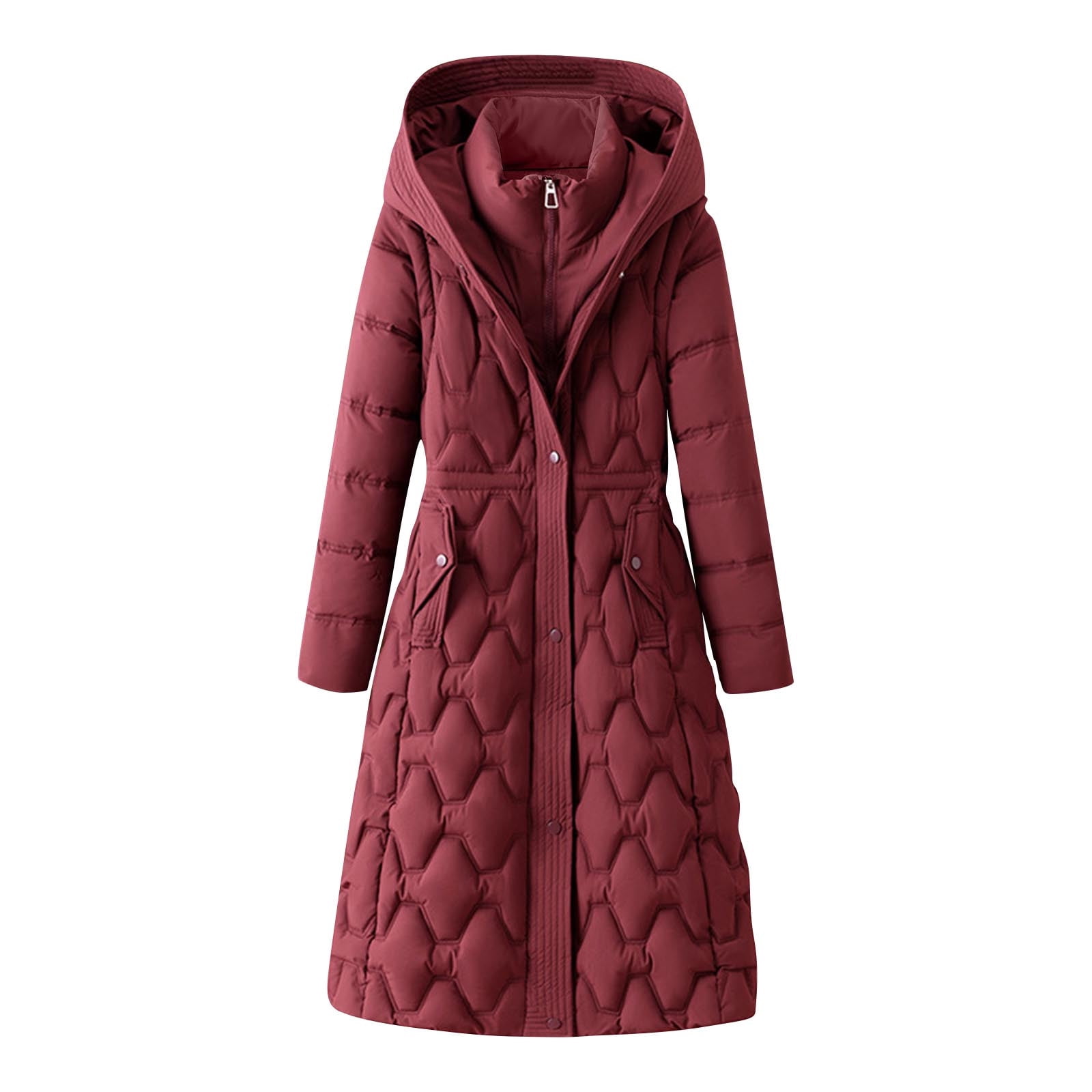 Rutainlusire Womens Trendy Warm Comfy Loose Puffer Jackets Coat Jackets ...
