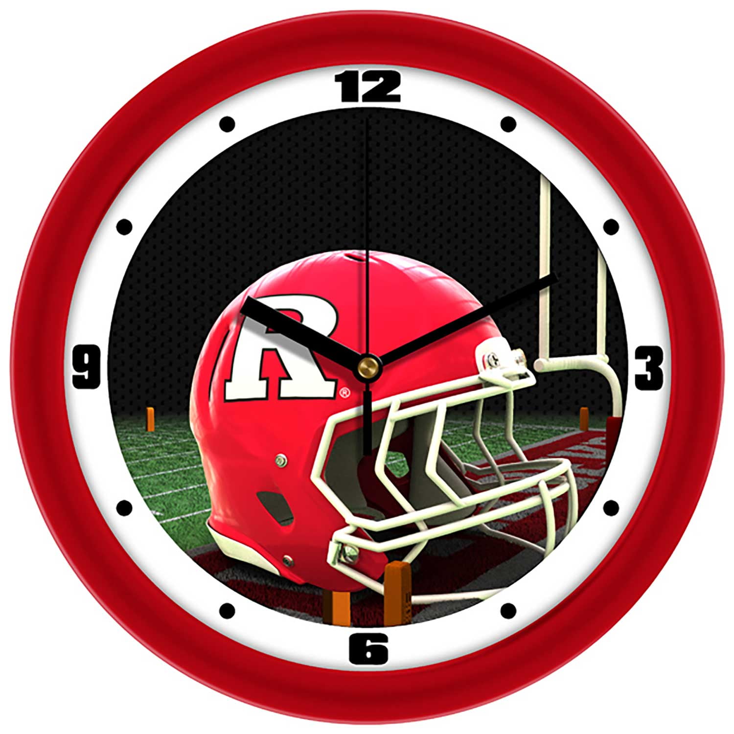 Rutgers Scarlet Knights 11.5'' Suntime Premium Glass Face Football ...