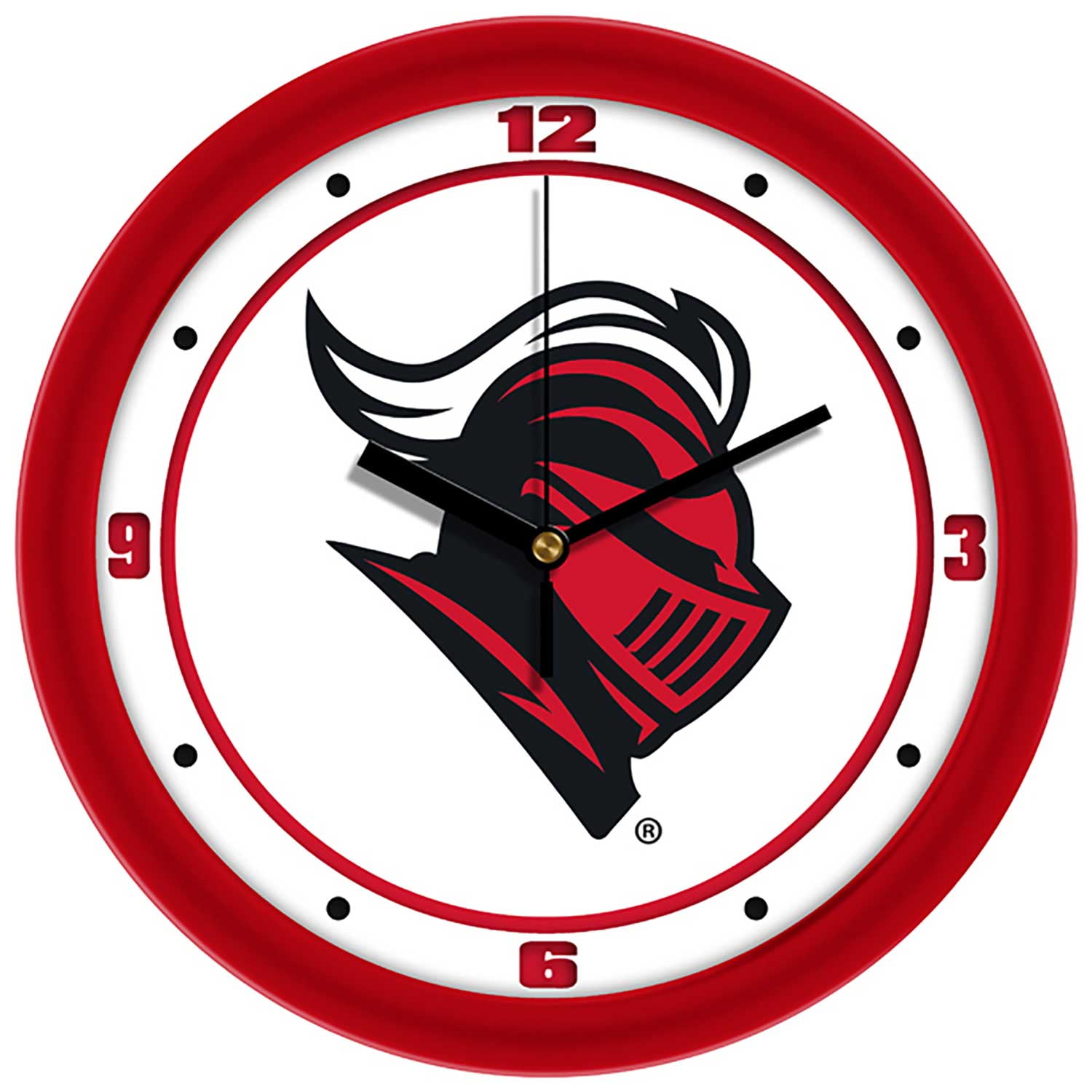 Rutgers Scarlet Knights 11.5'' Suntime Premium Glass Face Traditional ...