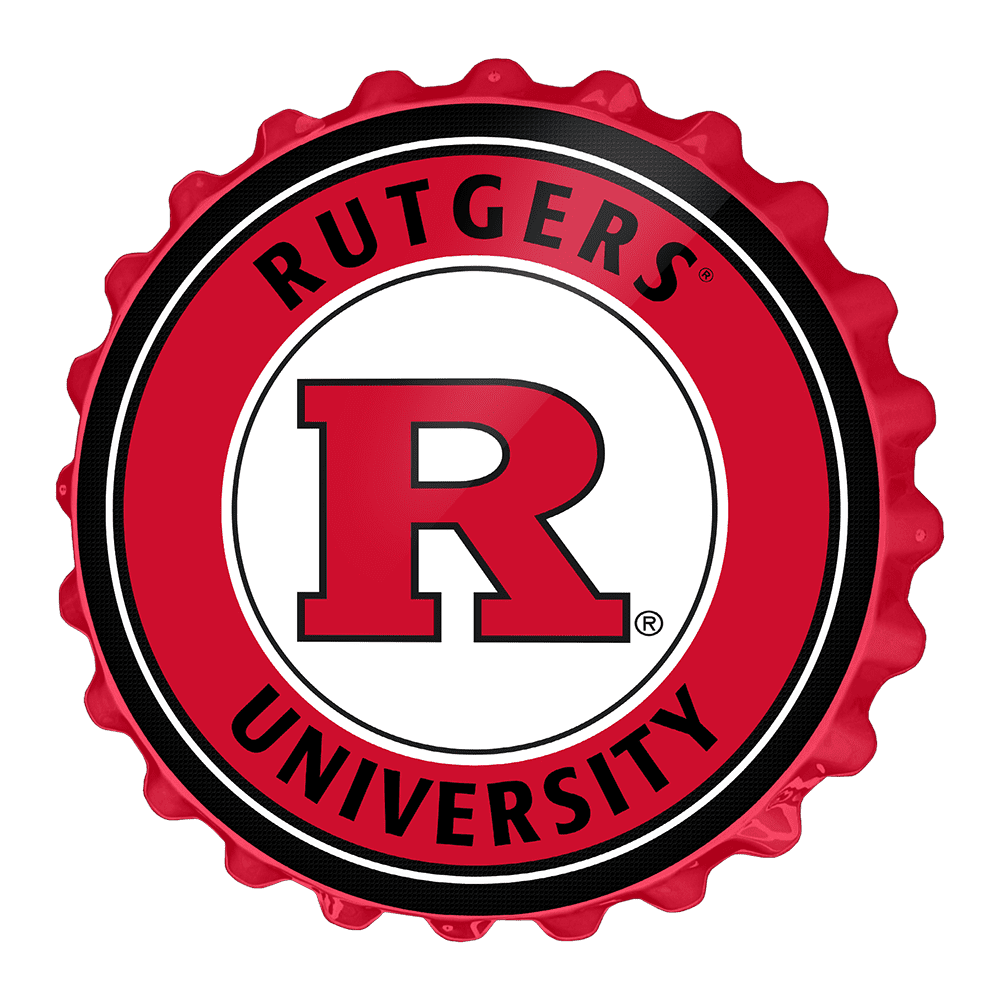 Rutgers Scarlet Knights: Bottle Cap Wall Sign - Walmart.com