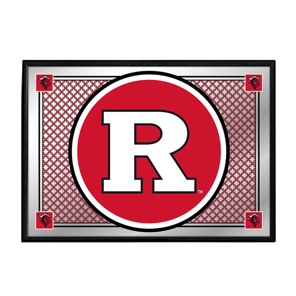 Rutgers Scarlet Knights: Team Spirit - Framed Mirrored Wall Sign ...