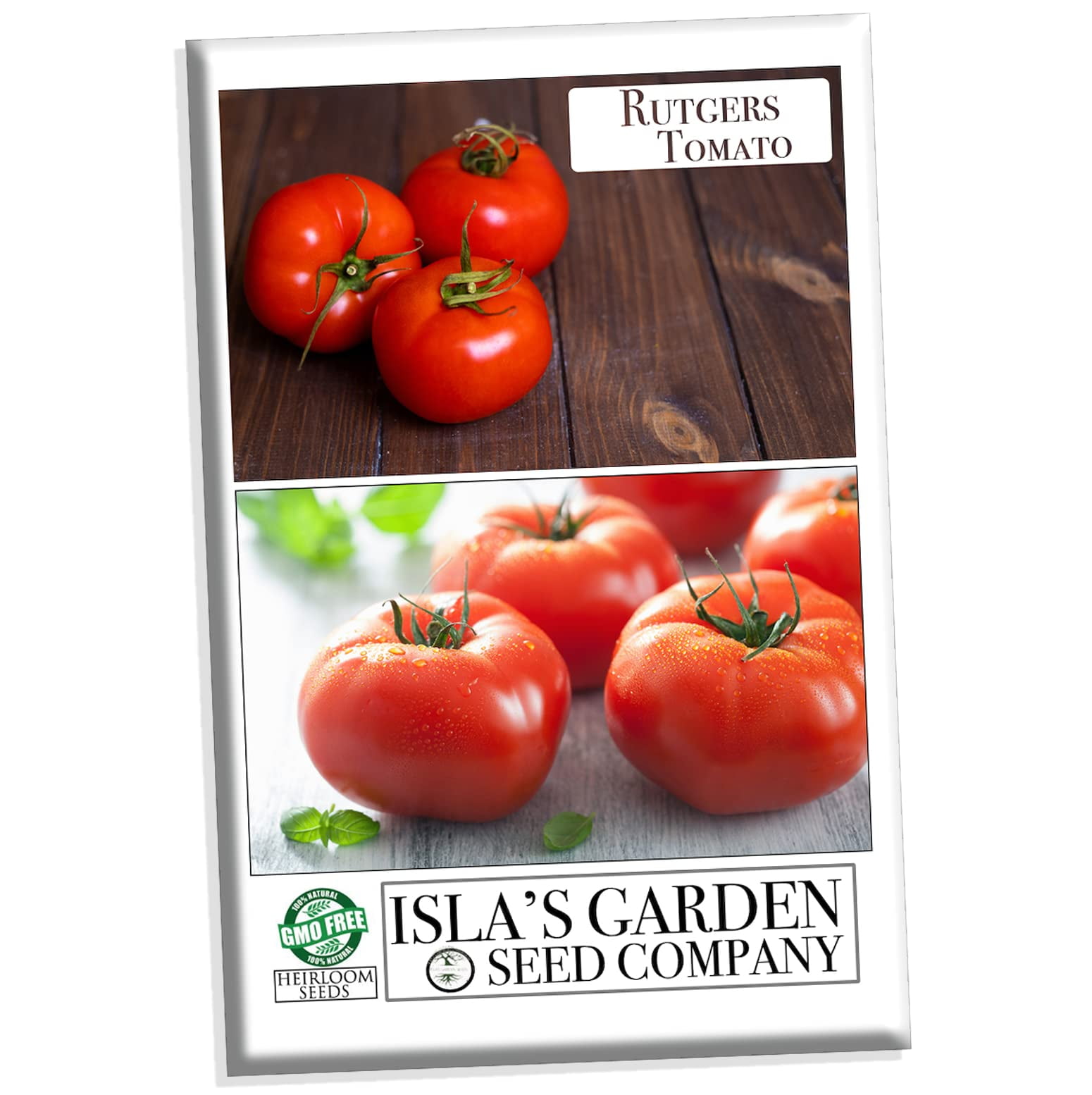 Rutgers Tomato Seeds for Planting, 100+ Heirloom MHD1Seeds Per Packet ...