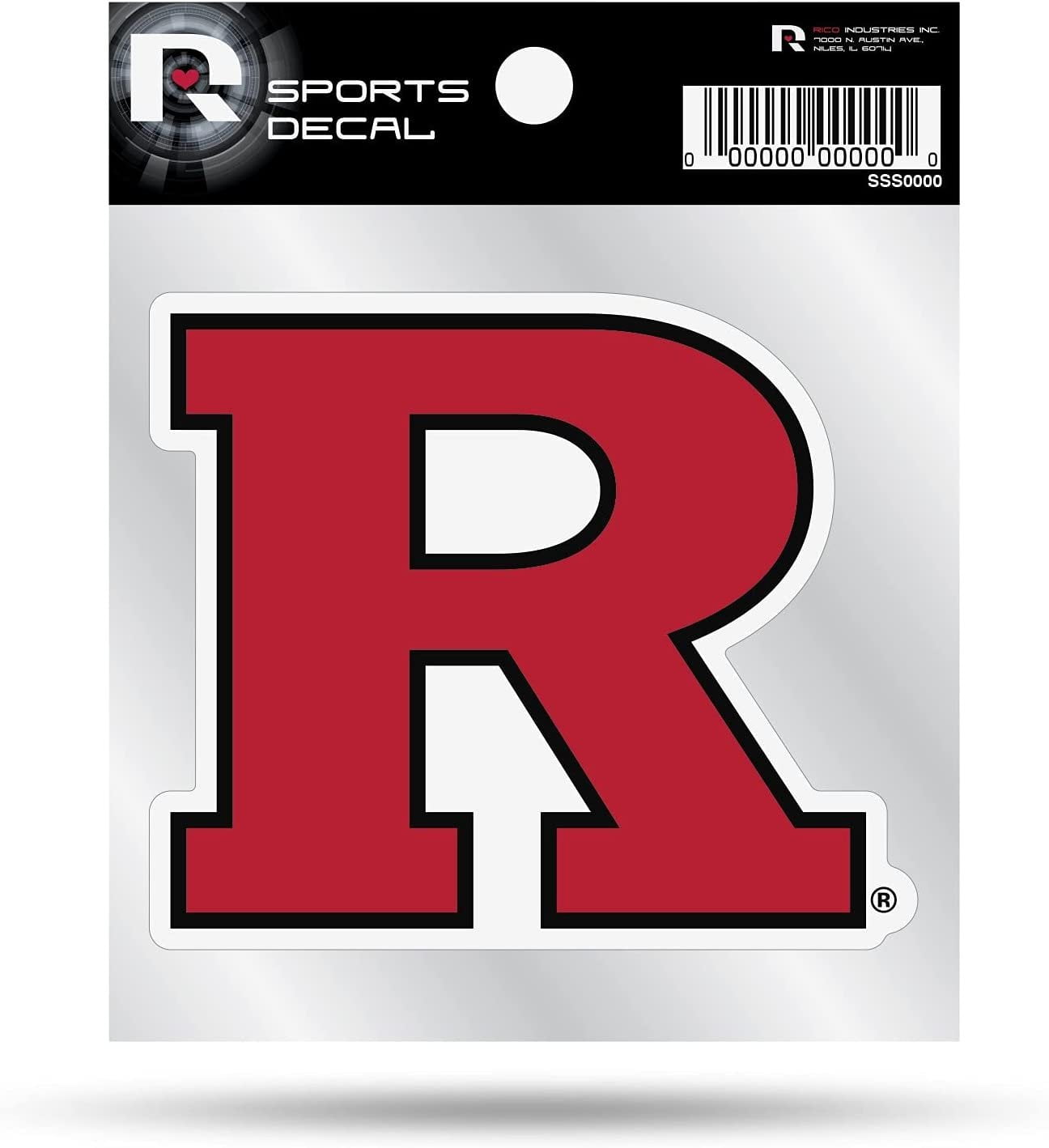 Rutgers University Scarlet Knights 4x4 Inch Die Cut Decal Sticker ...