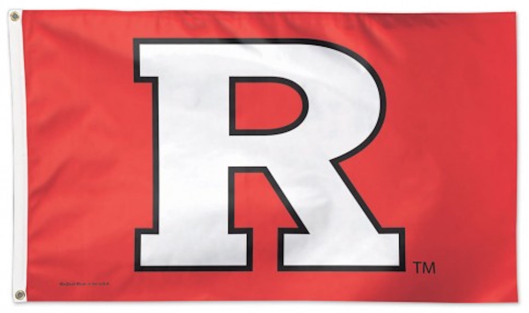 Rutgers University Scarlet Knights Deluxe Grommet Flag NCAA Licensed 3 ...