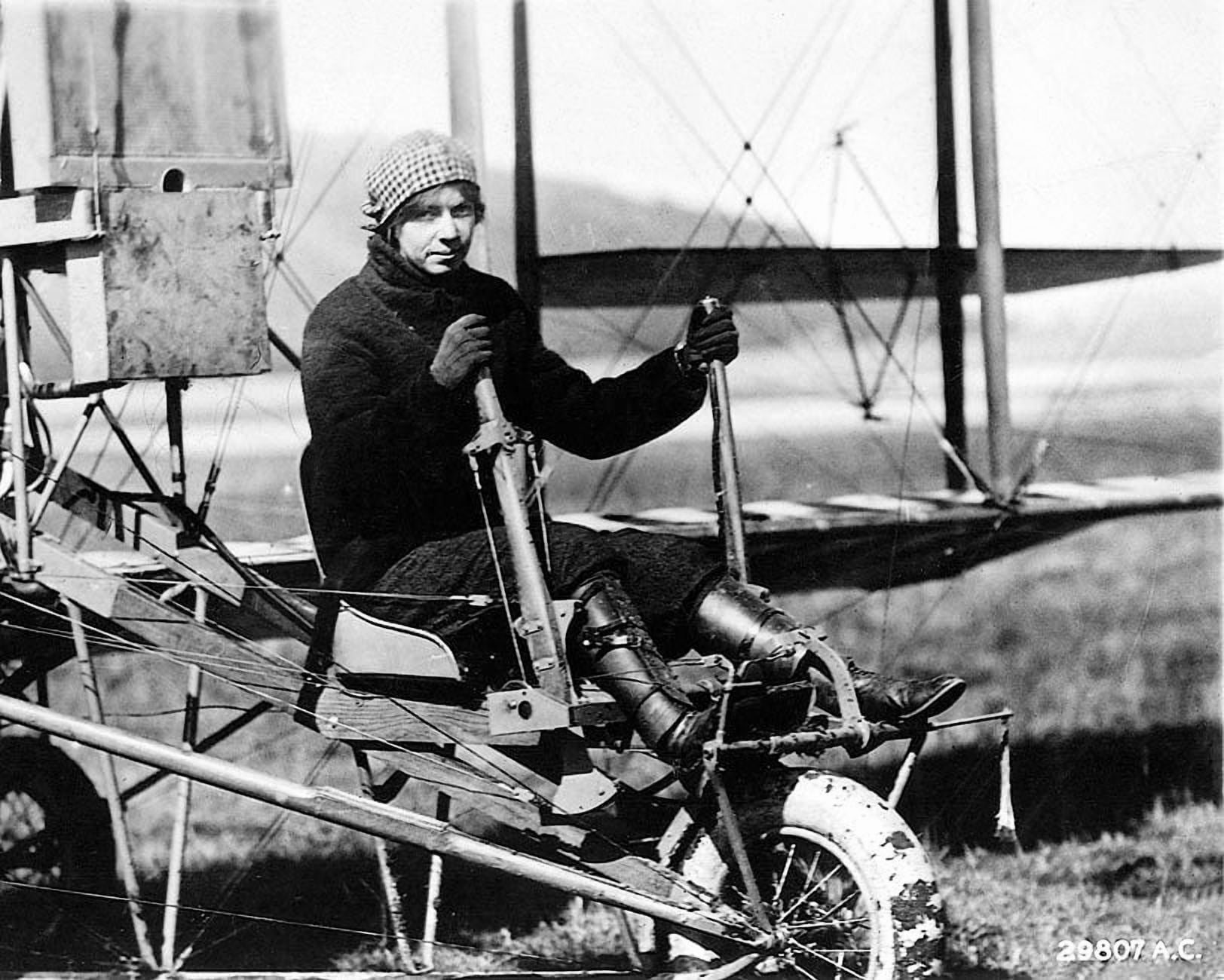 Ruth Bancroft Law 1st Female Army Pilot - 12x18 Inch Laminated Aviation ...
