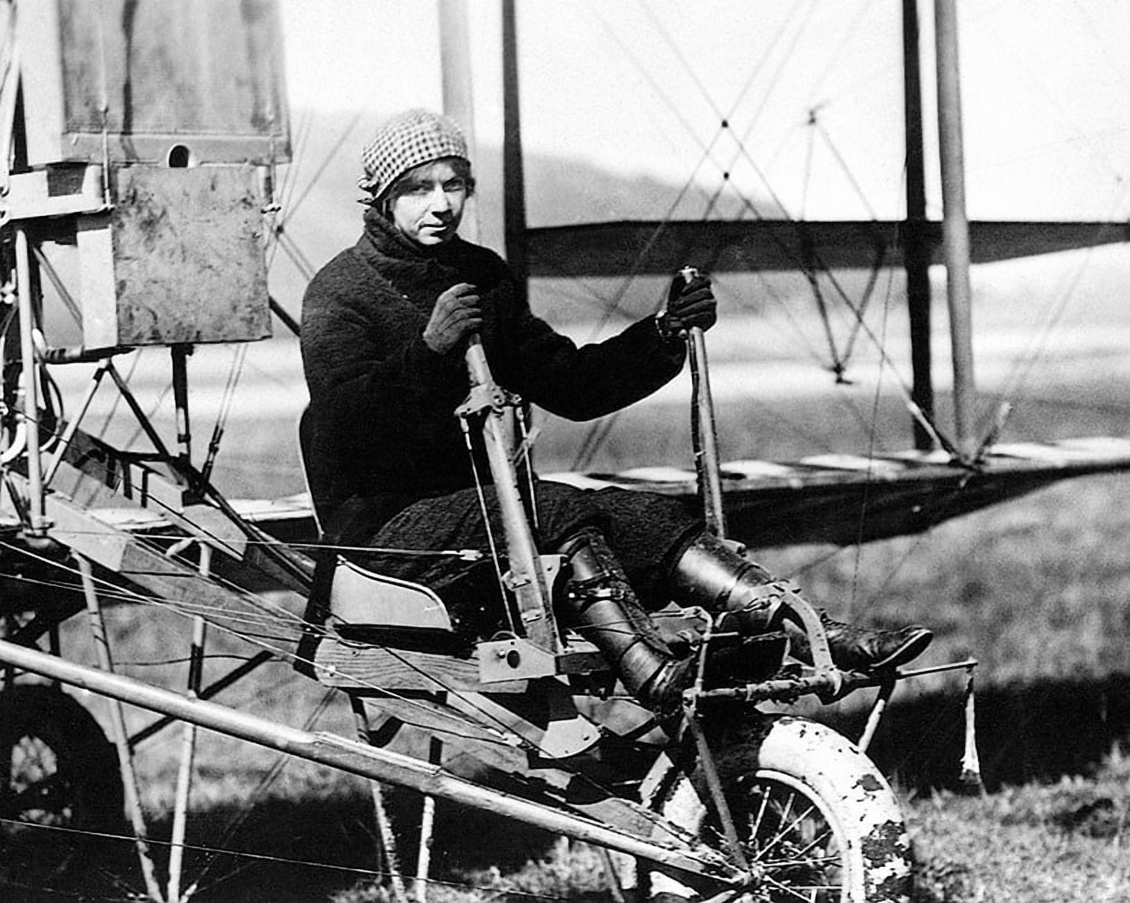 Ruth Bancroft Law First Female Army Pilot - 12x18 Inch Laminated ...