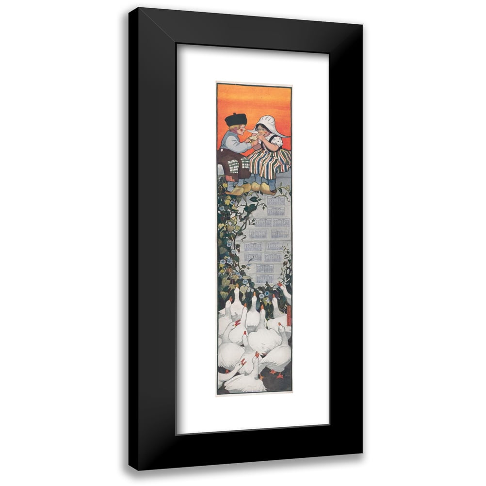 Ruth M. Hallock 7x18 Black Modern Framed Museum Art Print Titled - A ...
