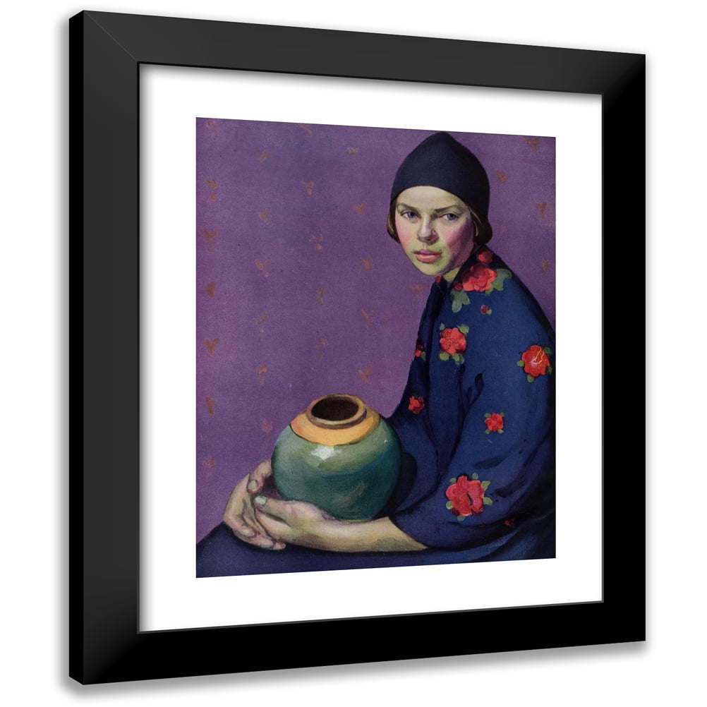 Ruth Murchison 12x14 Black Modern Framed Museum Art Print Titled - A ...