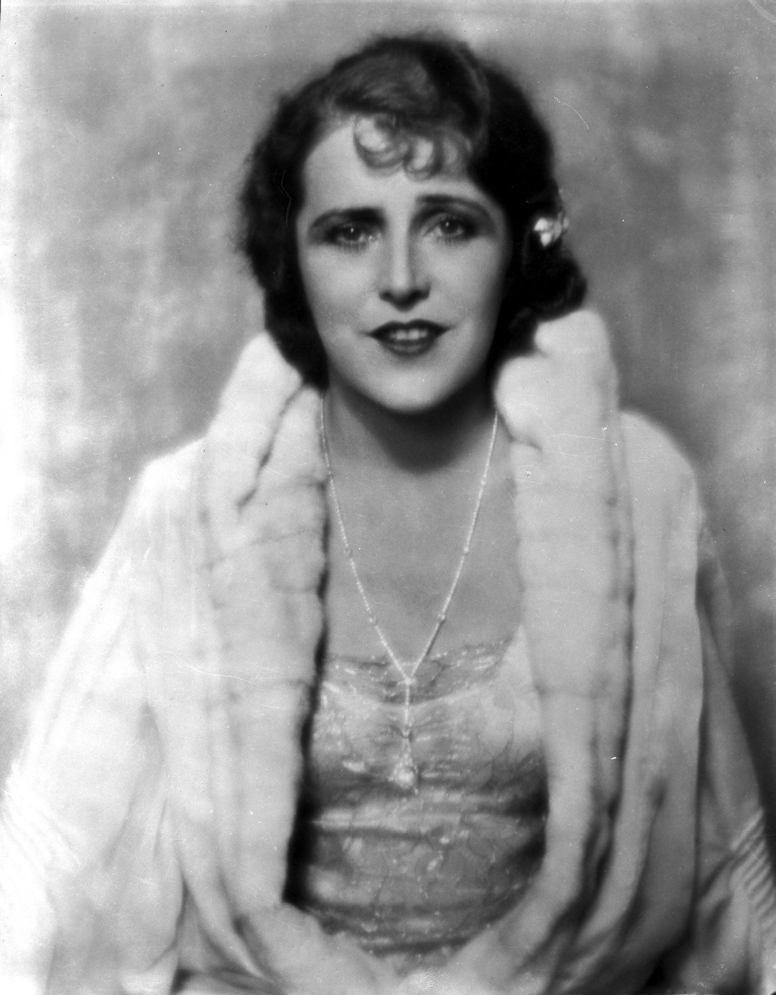 Ruth Roland in White Fur Coat Portrait Photo Print (24 x 30) - Walmart.com