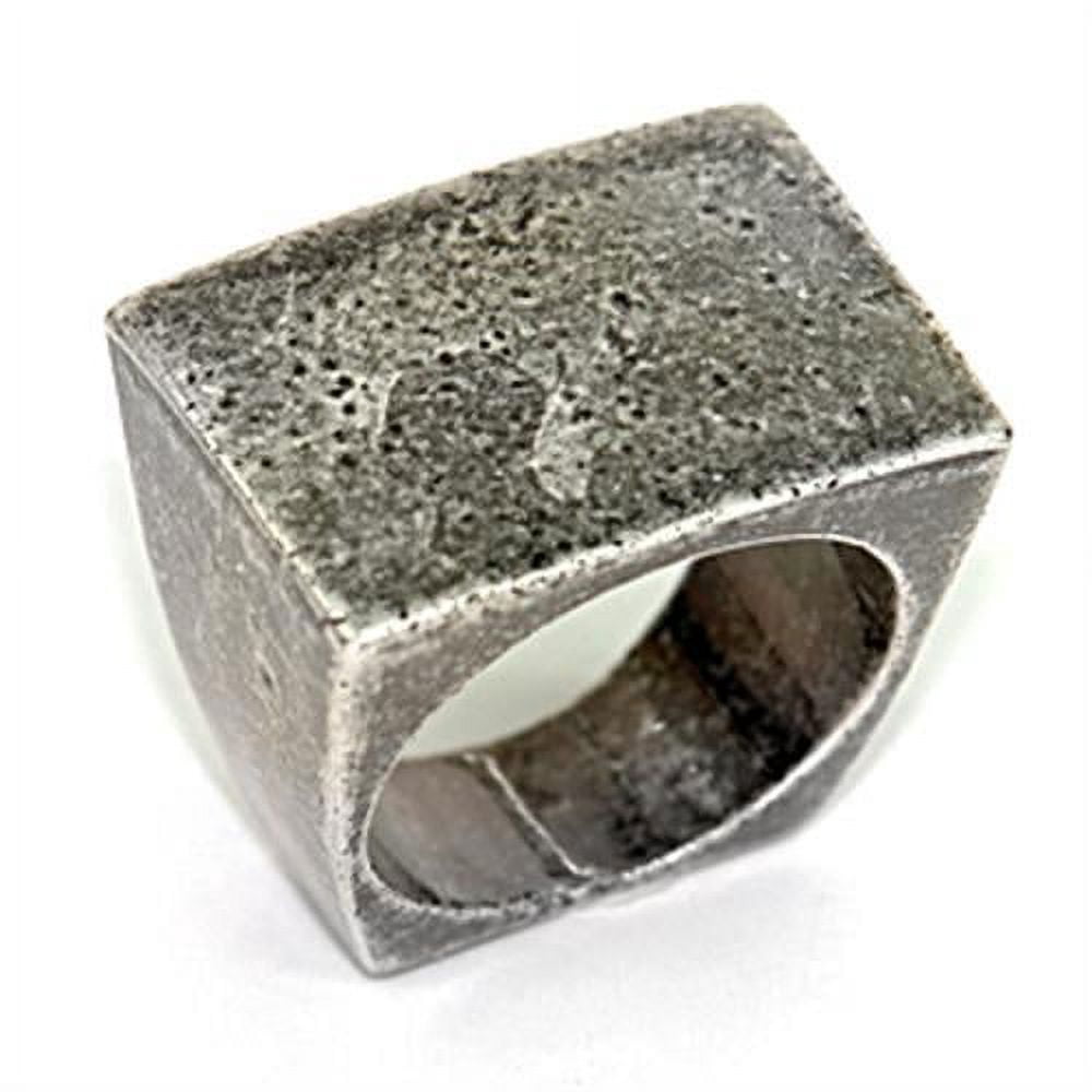 Ring LOA057 for Women Style Ruthenium - Walmart.com