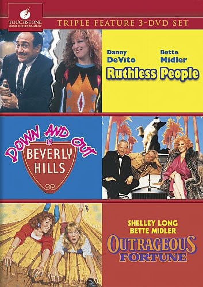 Ruthless People / Down and Out in Beverly Hills / Outrageous Fortune ...